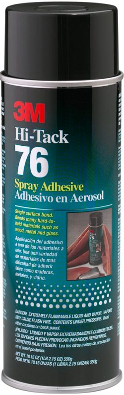 3M Spray Adhesive | Hi-tack 76 - Amusements Plus
