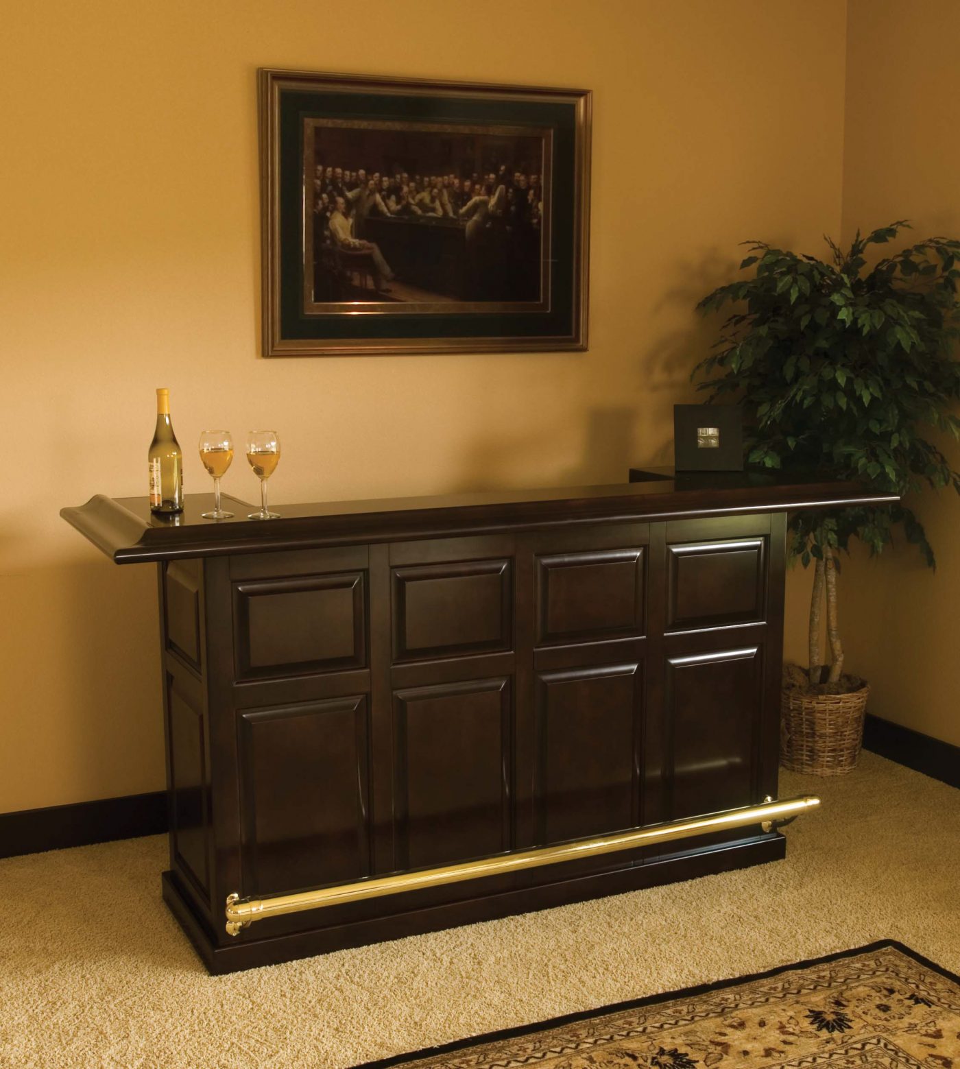 Winslow 84" Straight Bar by C.L. Bailey - Amusements Plus