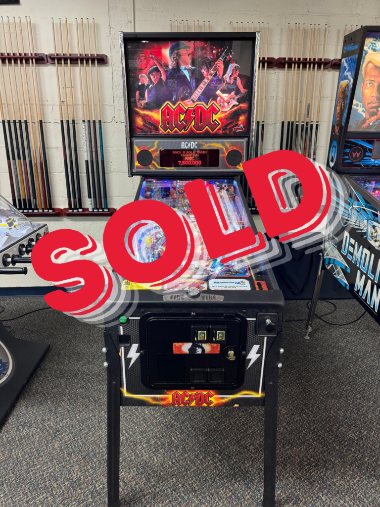 AC/DC Pro Pinball Machine | Pro Edition - Amusements Plus
