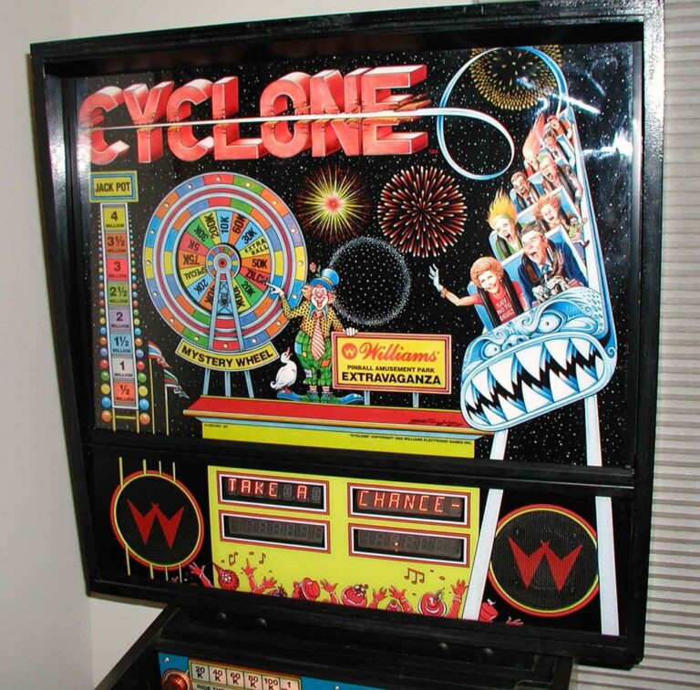 Cyclone Pinball Machine - Amusements Plus