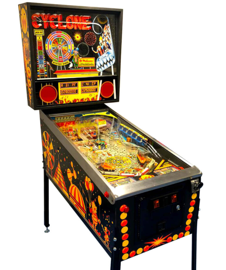 Cyclone Pinball Machine - Amusements Plus
