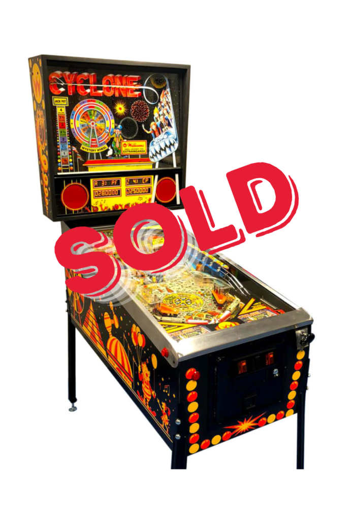 Cyclone Pinball Machine - Amusements Plus